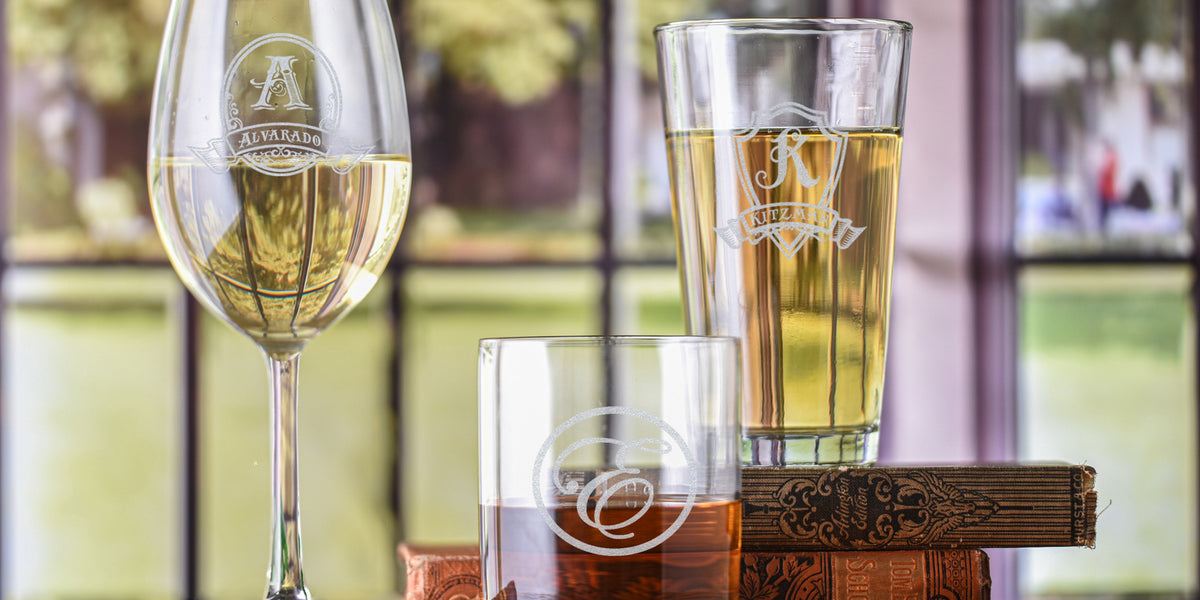 Laser Engraving Logos on Glassware & Crystal