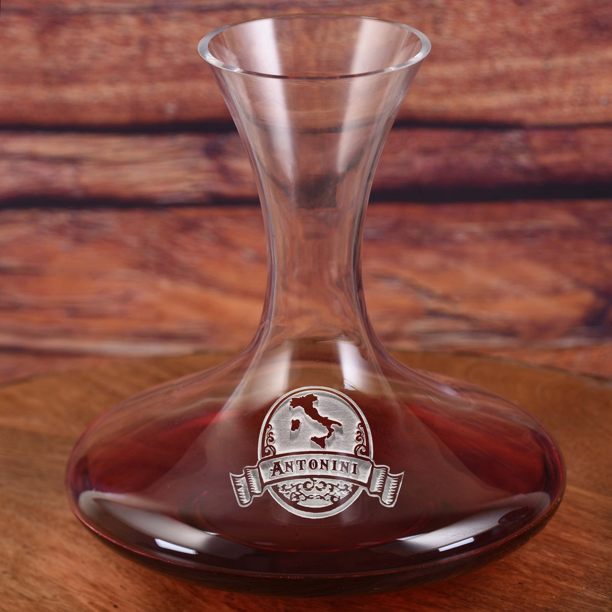 Personalized and Custom-Engraved Wine Decanters & Sets– Crystal Imagery