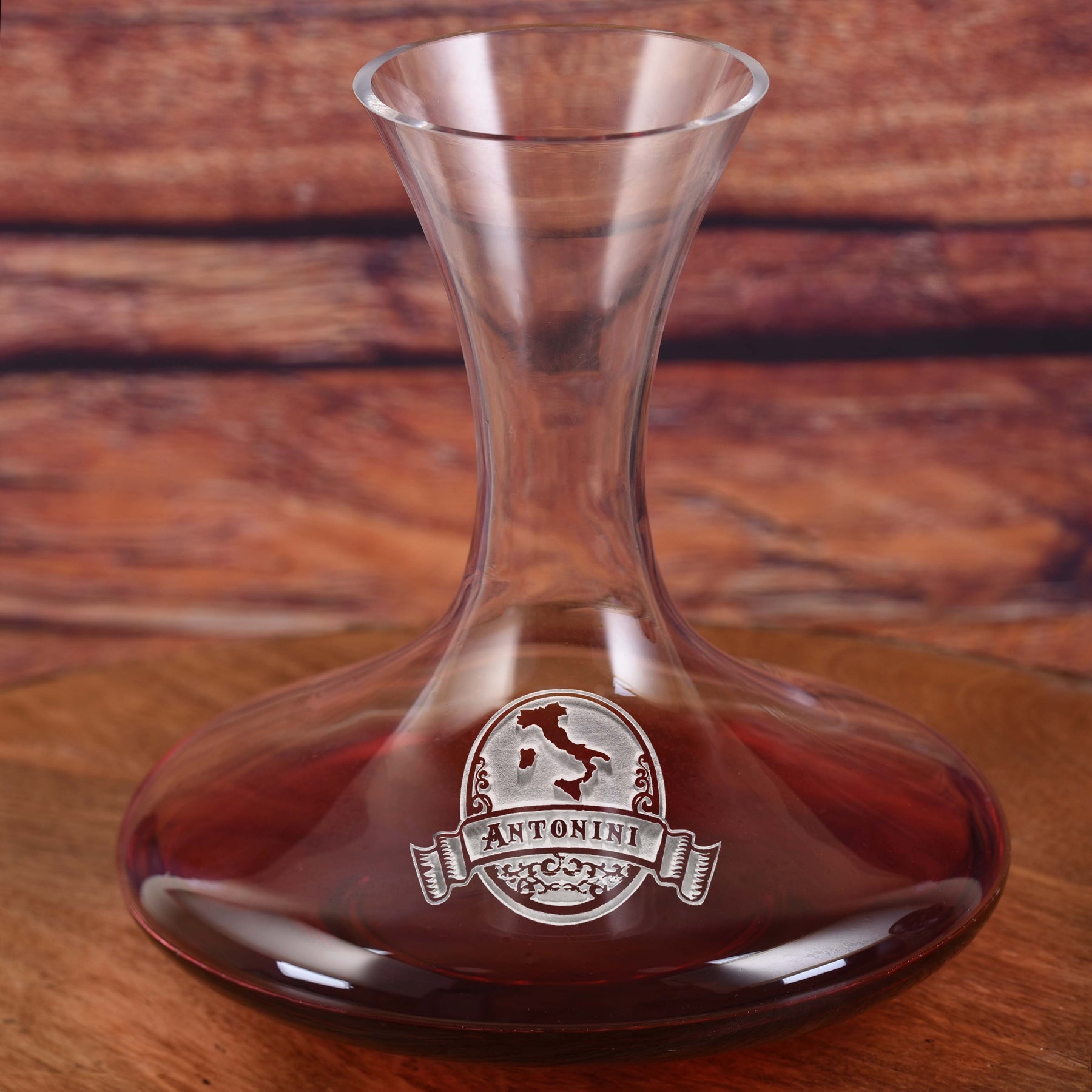 Personalized and Custom-Engraved Wine Decanters & Sets– Crystal Imagery