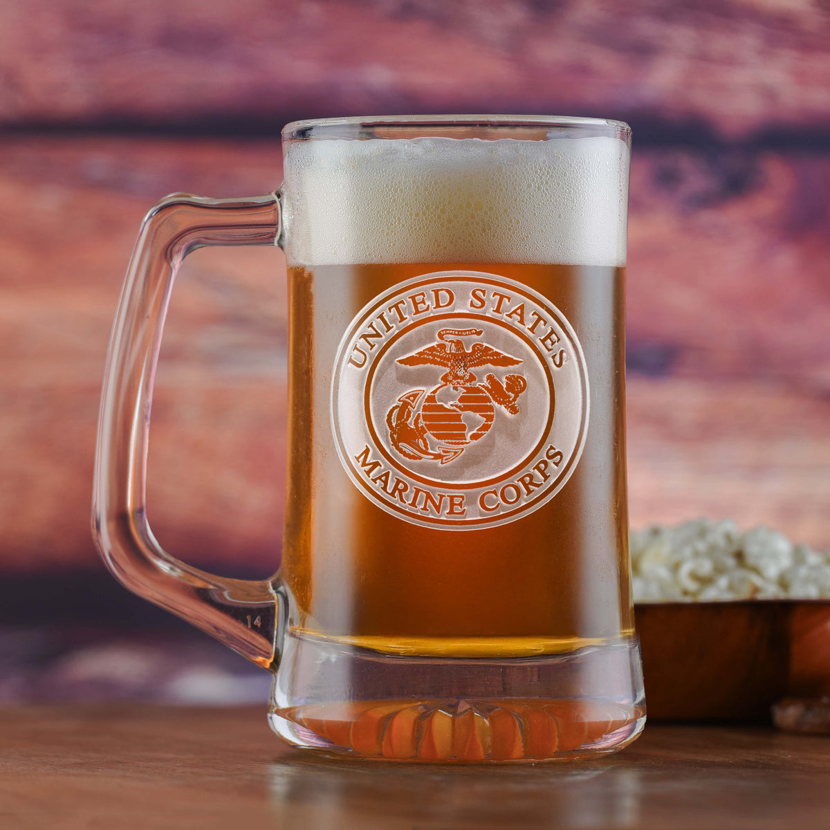 Marine Corps Beer Mug Gift, USMC Mug
