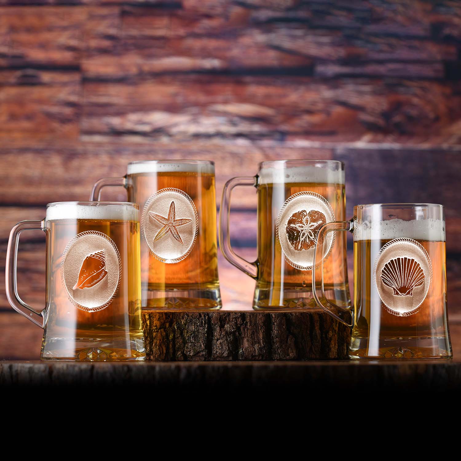 Nautical and Beach-Themed Barware Gifts for Him and Her– Crystal Imagery