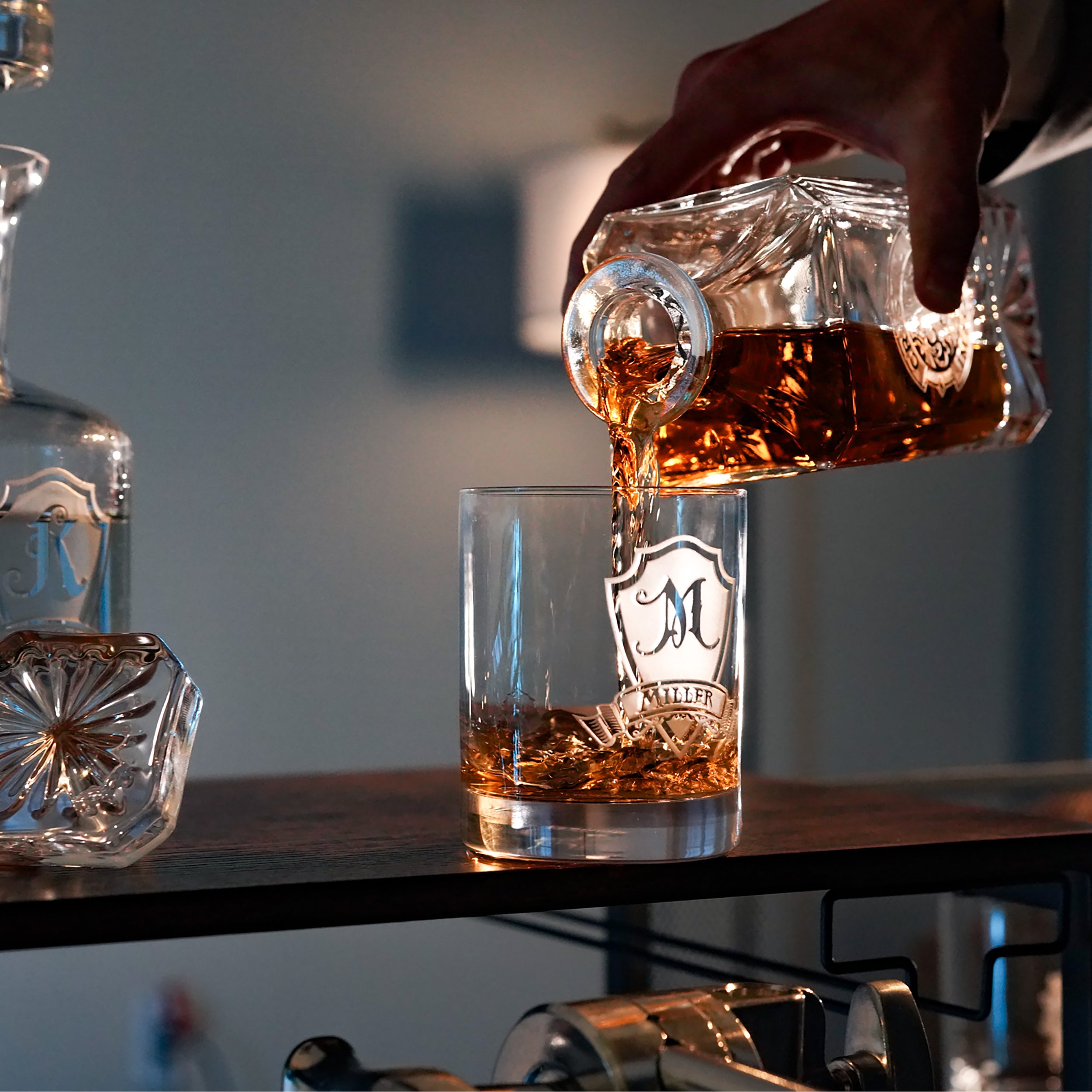 Custom Etched Glasses: Engraved Whiskey, Wine, & Beer Glassware