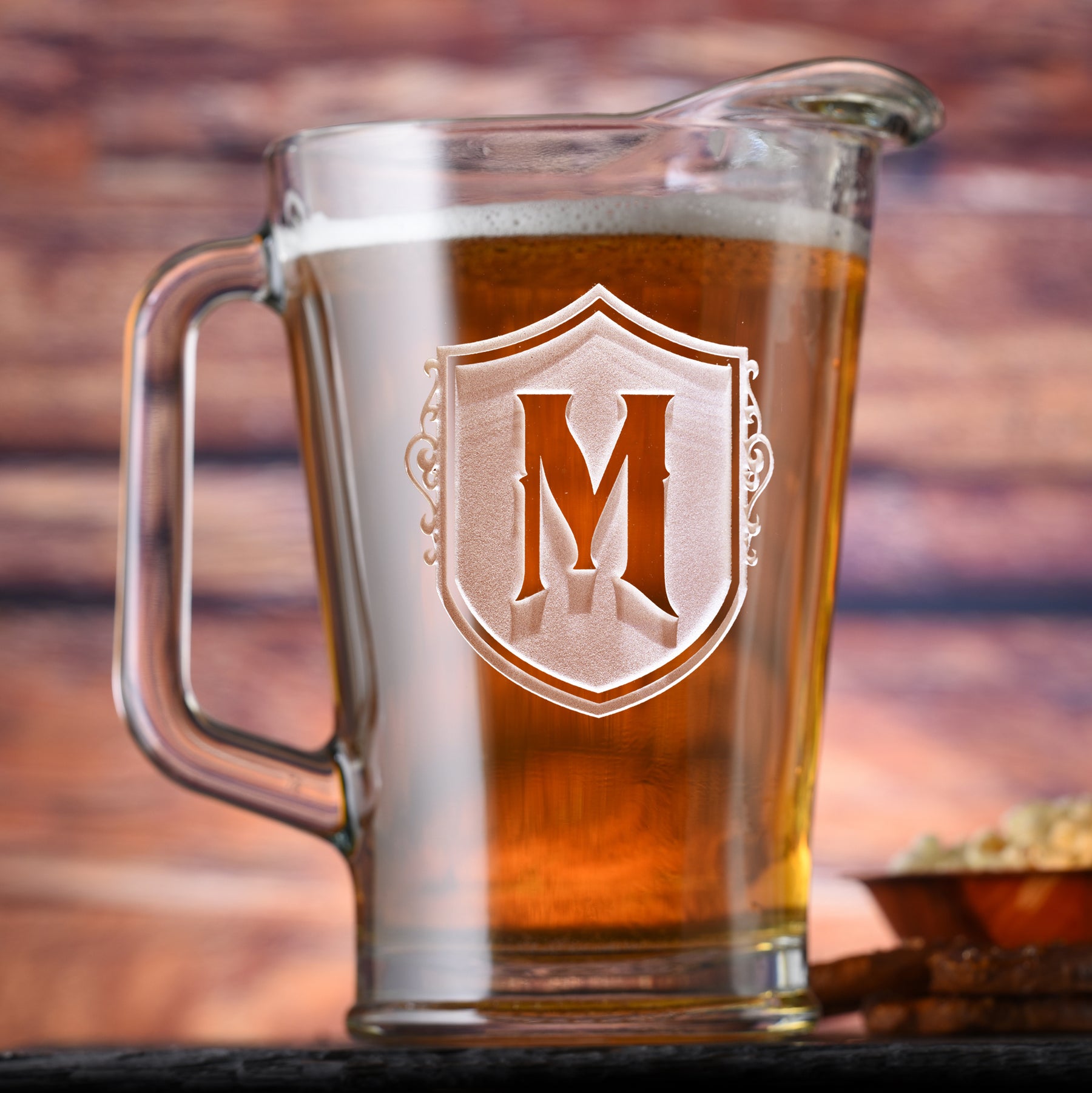 Custom Beer Pitchers | Personalized Glass Beer Pitchers– Crystal Imagery