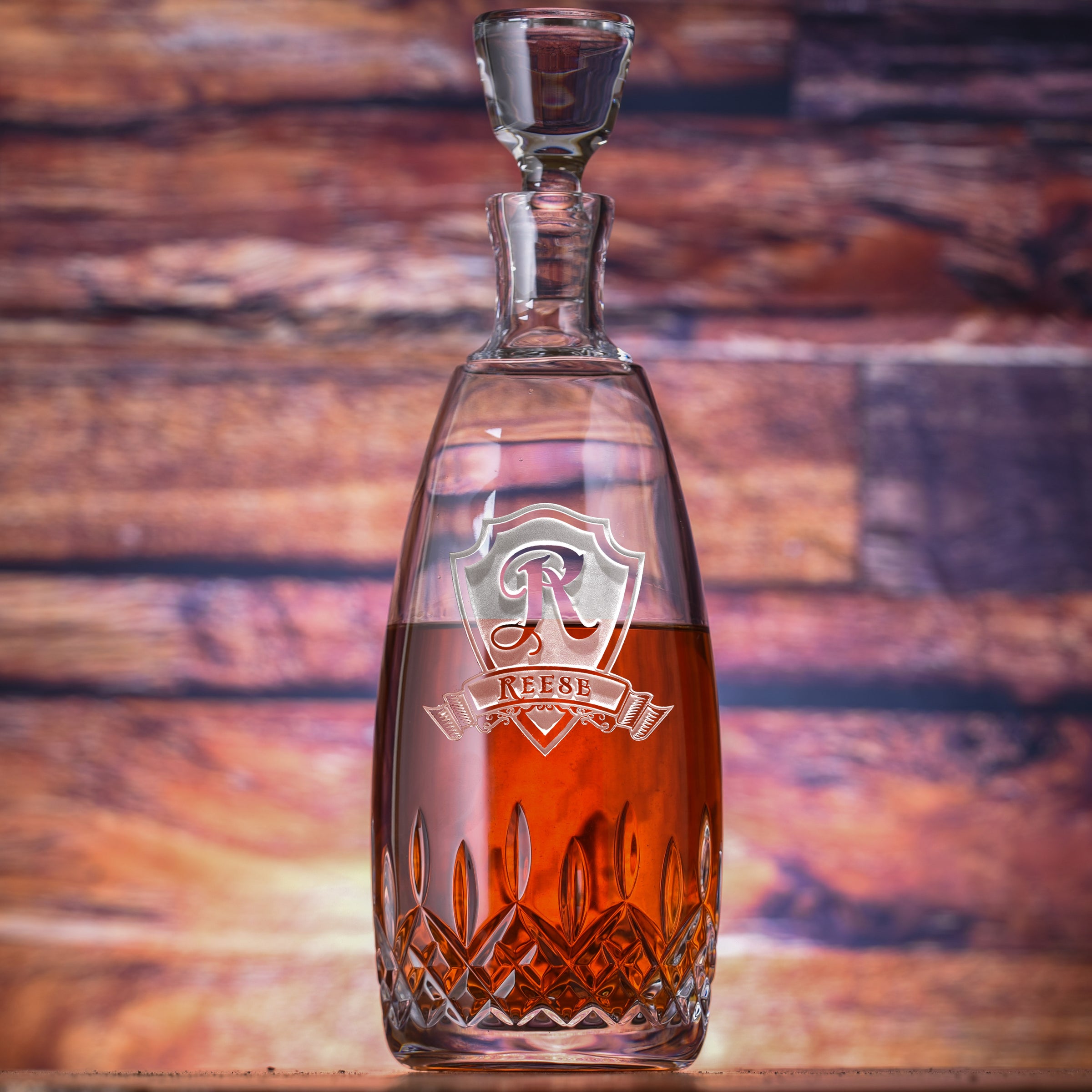 Personalized and Custom-Engraved Wine Decanters & Sets– Crystal Imagery