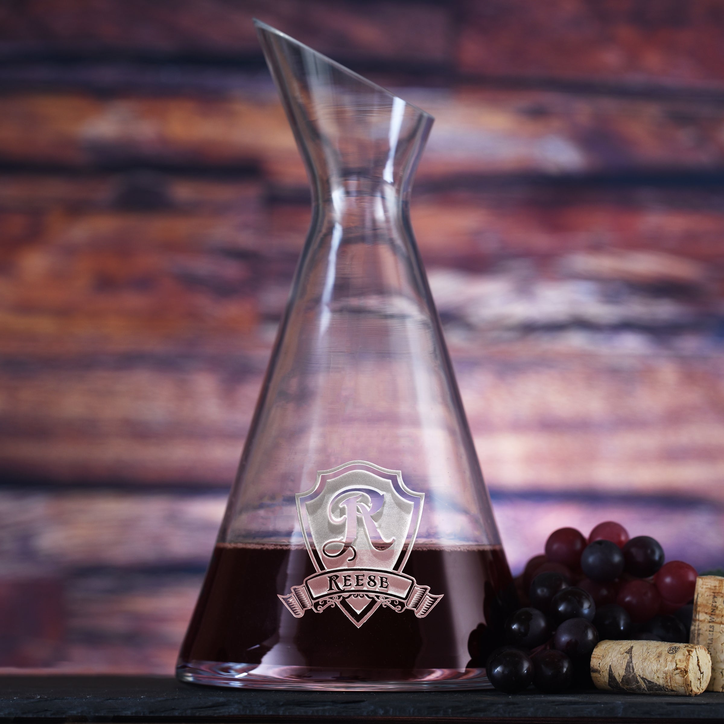 Personalized and Custom-Engraved Wine Decanters & Sets