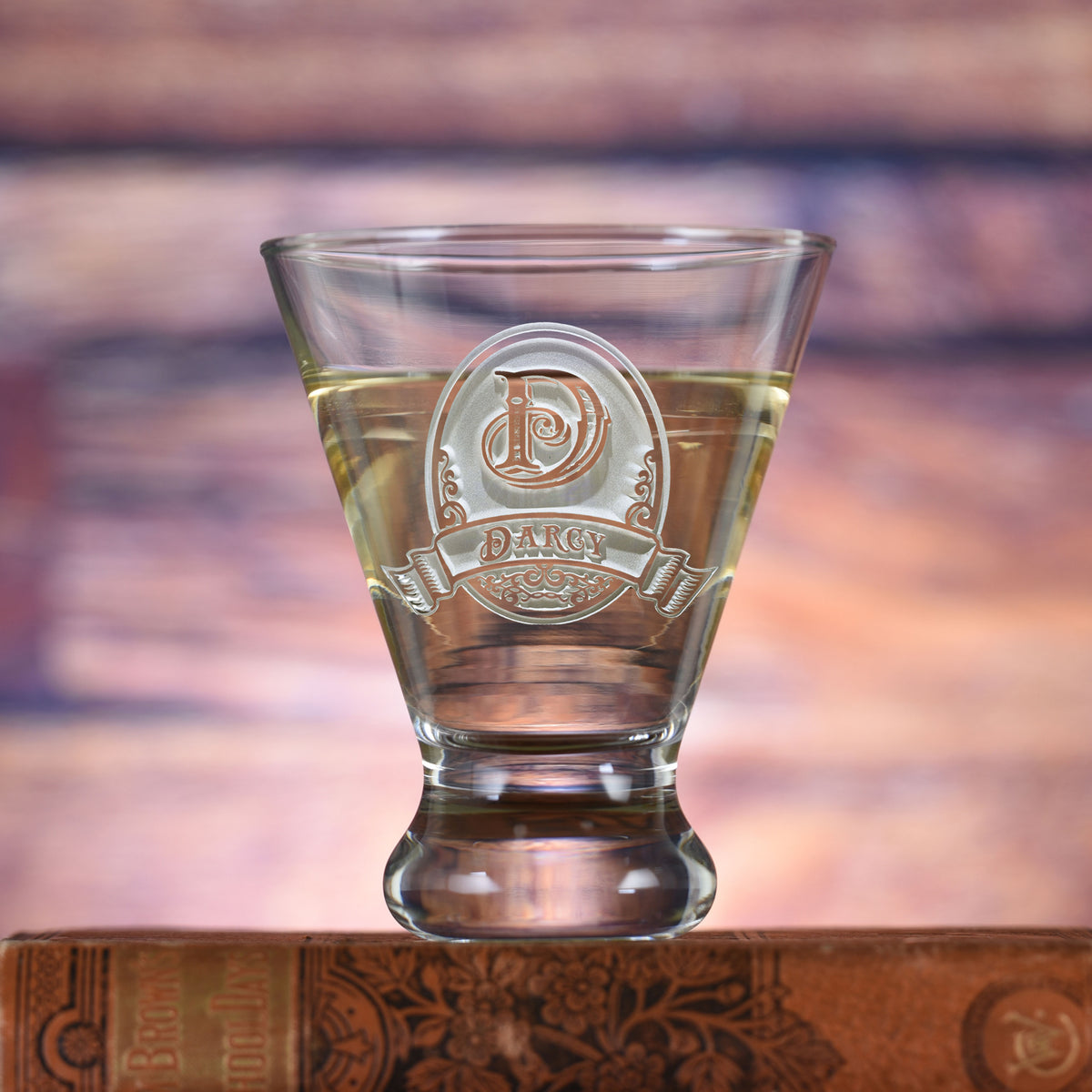 Custom/Personalized Engraved and Etched Cocktail Glasses– Crystal Imagery