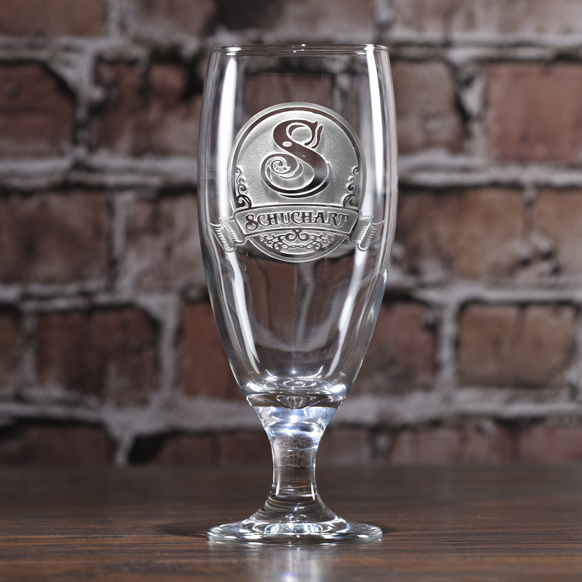 Personalized/Custom Etched/Engraved Water & Beer Goblets