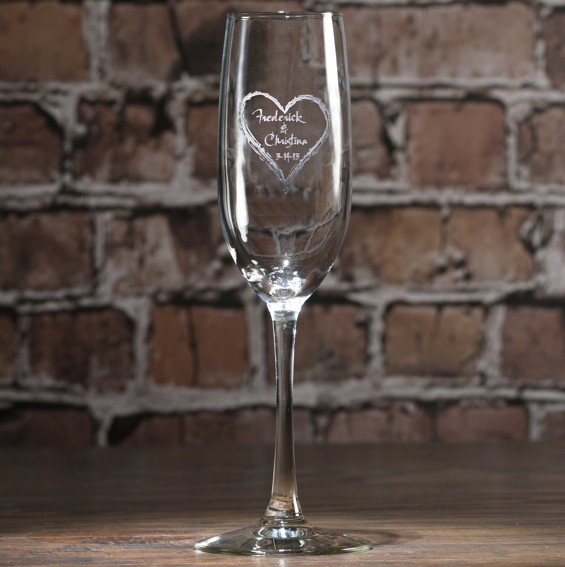 Engraved Champagne Flutes: Personalized Toasting Glasses