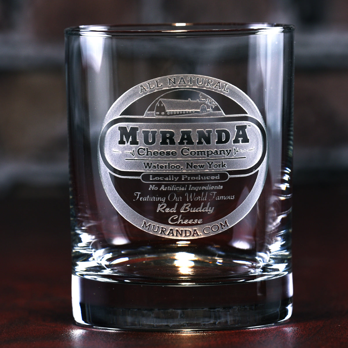 Custom Glassware with Logo, Custom Logo Engraved Glassware