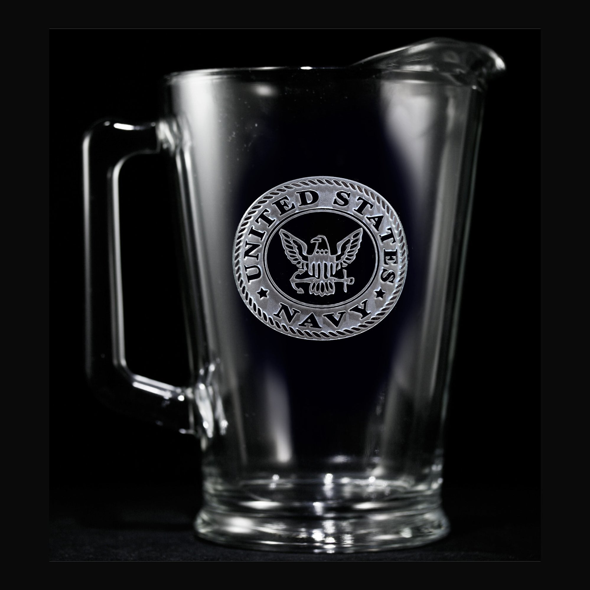 Personalized/Custom Engraved Glass Beer Pitchers