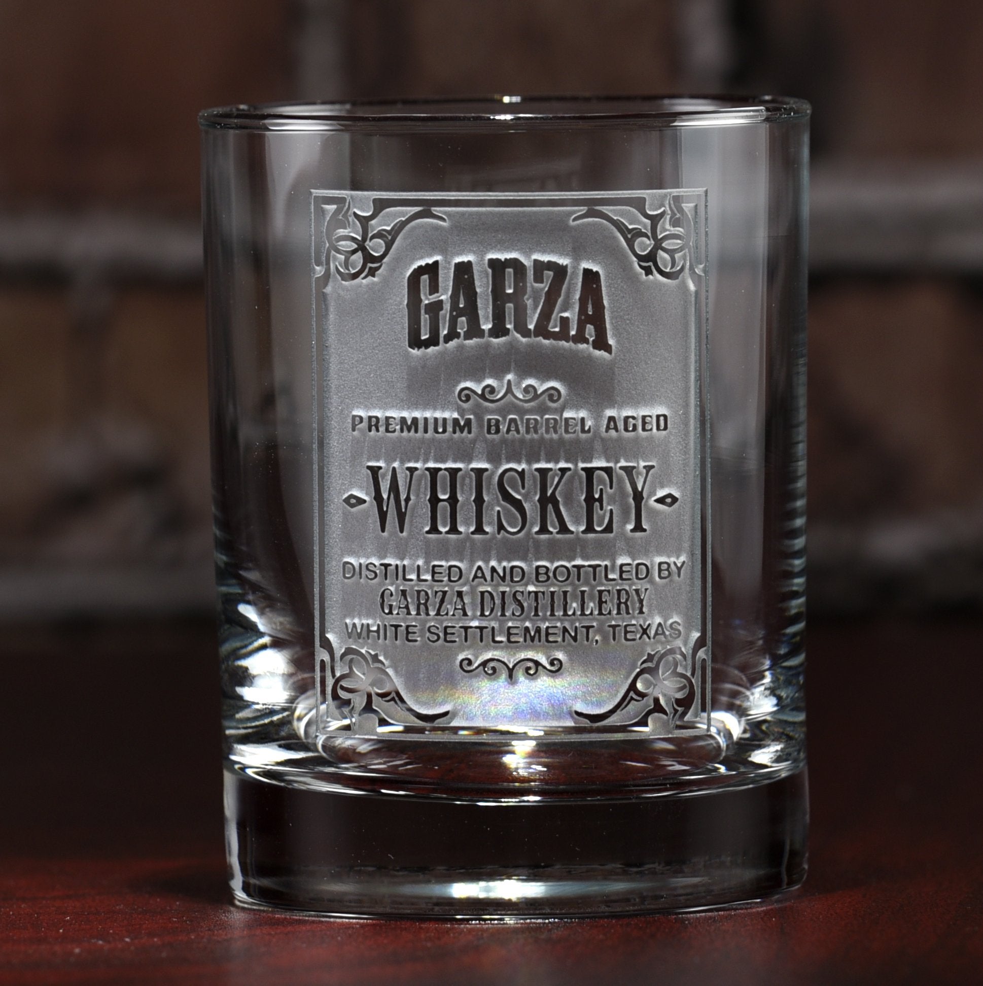 Engraved Whiskey Glasses, Personalized Bourbon Tumblers